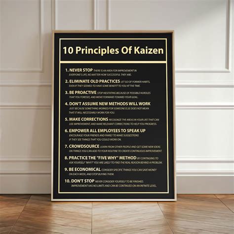 Kaizen Principles