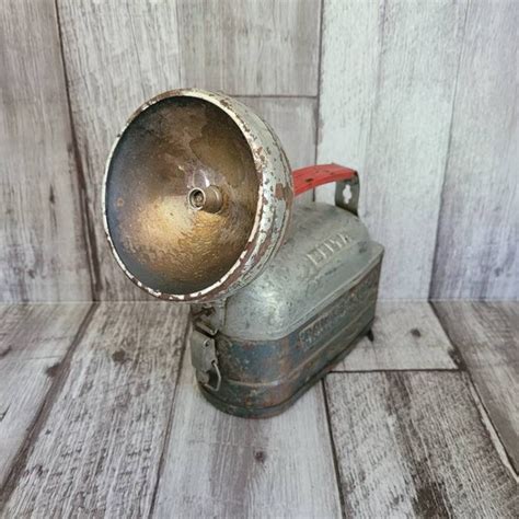 Antique Flashlight Etsy