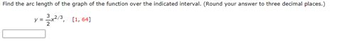 Solved Find The Arc Length Of The Graph Of The Function Over Chegg