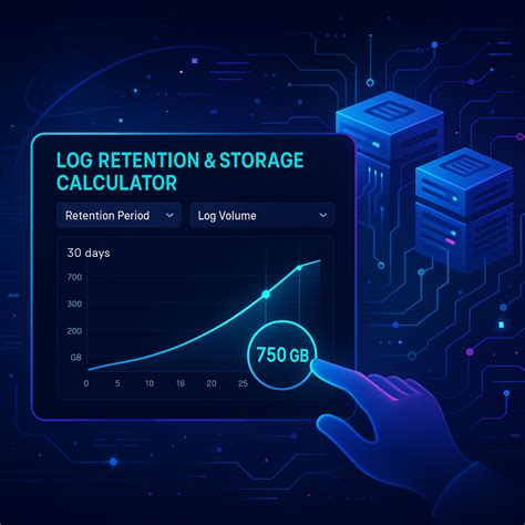 Log Retention And Storage Calculator Visualize Your Disk Needs In
