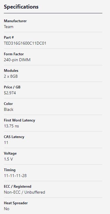 CL RAM Compatibility R Pcmasterrace