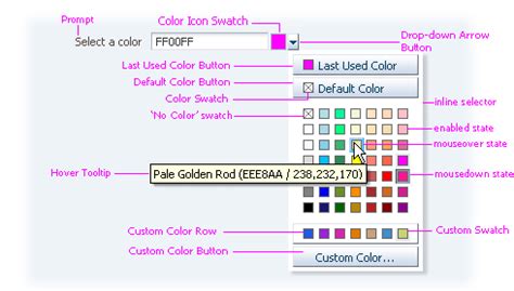 FusionFX Guidelines Input Choose Color