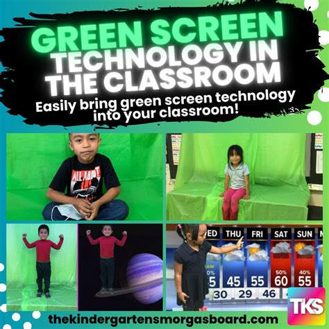 Green Screen Technology In The Classroom Greenscreen Elementary Technology Projects