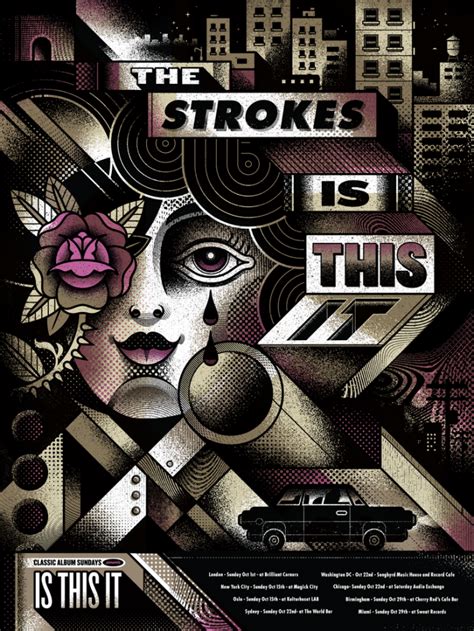 The Strokes Is This It Poster Classic Album Sundays