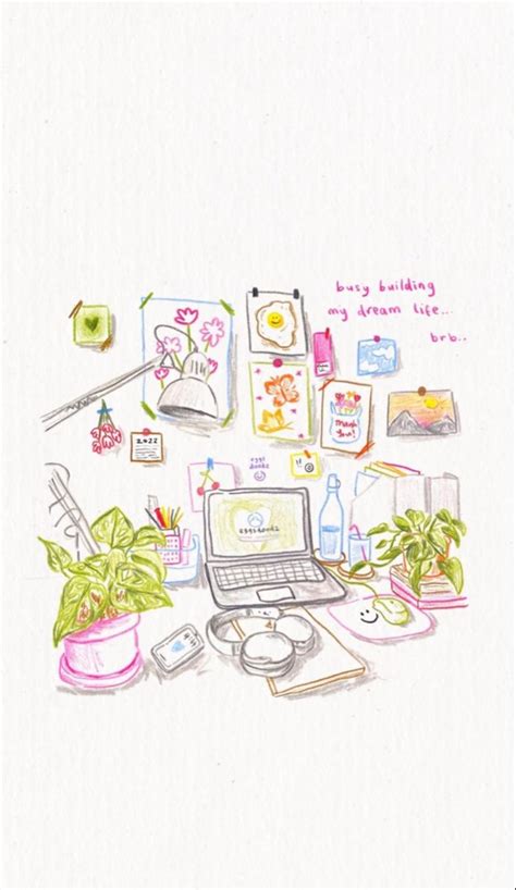 Cozy Workspace Doodle
