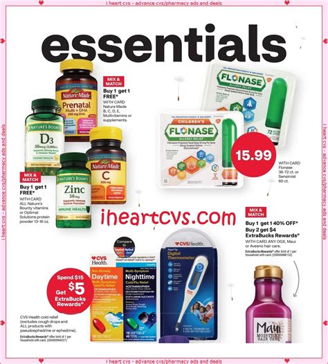 I Heart Cvs 0226 0304 Cvs Flyer And Deals