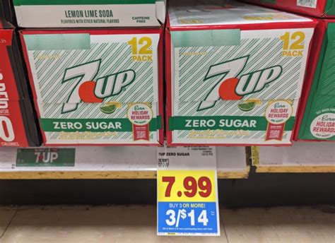 7Up Zero Sugar 12-Packs Just $3.17 At Kroger (Regular Price $7.99 ...