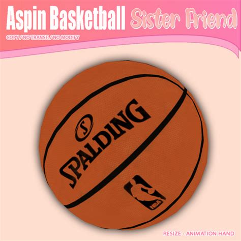 Second Life Marketplace Sf Aspin Basketball