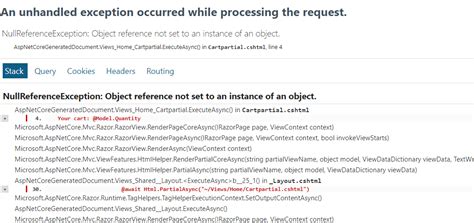 Asp Net Core Getting An Error On Creating A CartVM To Show In The