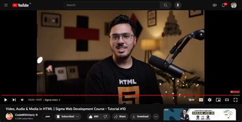 Video On Sigma Web Development Cource By Codewithharry Vansh Chauhan Posted On The Topic