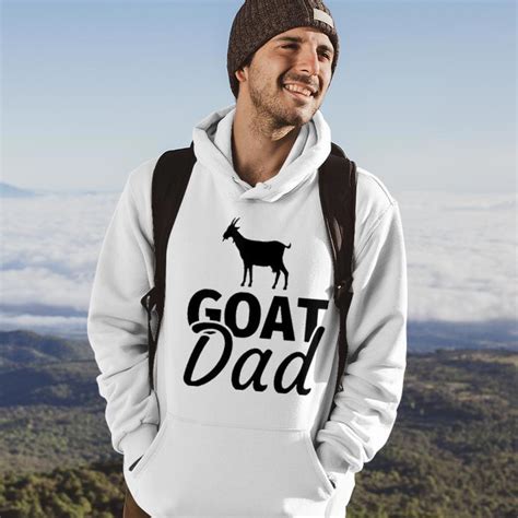 The Goatfather Funny Goat Father Lover Hoodie Mazezy