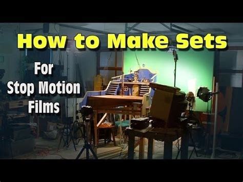 How To Build Sets For Stop Motion Animation Titeres Y Marionetas