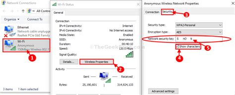 Disable Viewing Of WiFi Password From Security Key Field In Windows