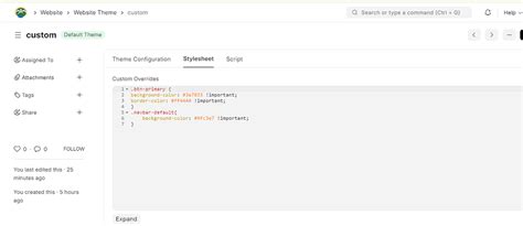 How To Change Navbar And Button Colors Customization Frappe Forum