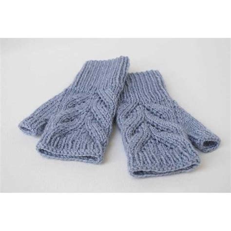 Effortless Fingerless Gloves Knitting Pattern With Just 2 Needles