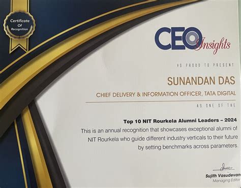 Sunandan Das On Linkedin Ceoinsights 95 Comments