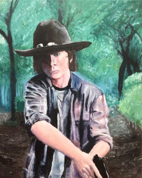 Im Just Another Monster By Aiyana Kopa Walking Dead Art Carl Grimes