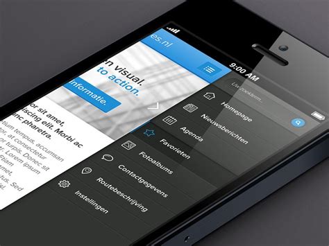 Pin On Mobile Menu And Tabs