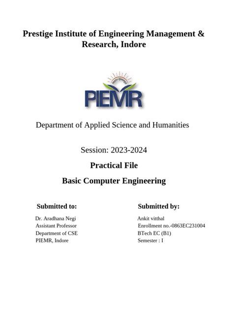 Computer Practical Pdf