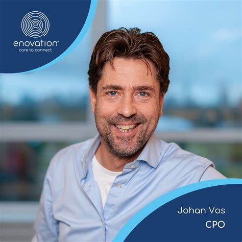 Enovation On Linkedin As Of 1 January 2023 Johan Vos Has Joined The