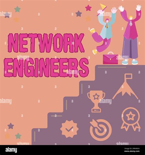 Text Sign Showing Network Engineerstechnology Professional Skilled In Computer System Internet