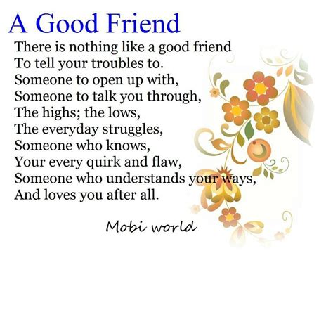 Short Poems About Friendship