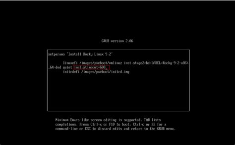 安装rhel9时出现报错信息：x did not start in the expected time falling back to
