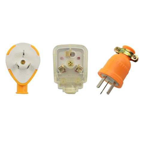 包邮无线插头10a二插头三插头固定转动旋转插头电源线插头10个装 虎窝淘