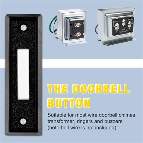 Lighted Door Bell Push Button At Mitzi Mcclain Blog