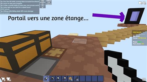 Bloxd io Seconde Vidéo Skyblock One Block YouTube