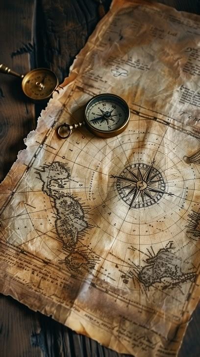 Free Ancient Map Exploration Image Download At StockCake