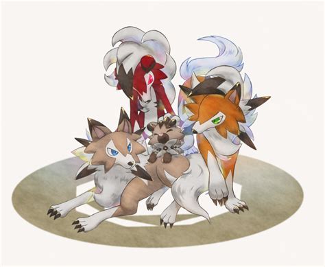 Lycanroc Lycanroc Dusk Lycanroc Midday Lycanroc Midnight