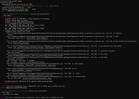Python Ошибка установки пакета Pysam Stack Overflow на русском