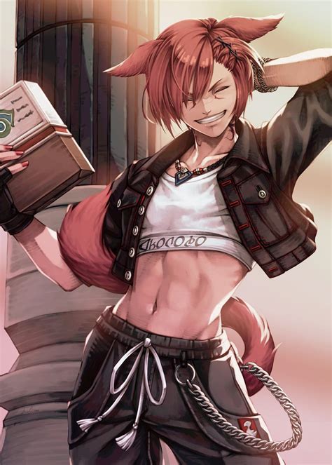 G Raha Tia Final Fantasy And More Drawn By Mihira Tainosugatayaki Danbooru