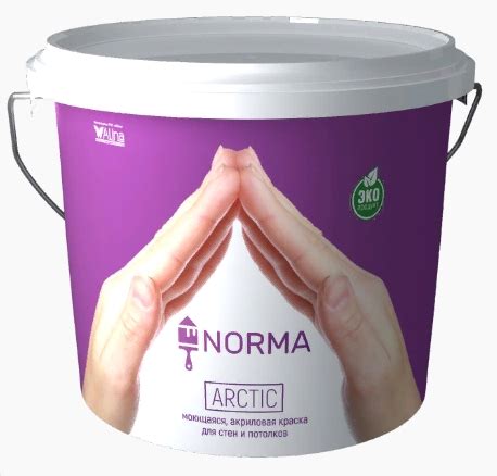 Купить Краска водоэмульсионная матовая Alina Paint NORMA Arctic 25 кг ...