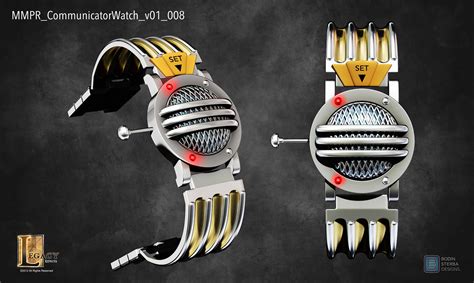 Mmpr Communicator Watch For Samsung Galaxy Gear Commercial Bodin