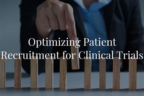 Optimizing Patient Recruitment For Clinical Trials