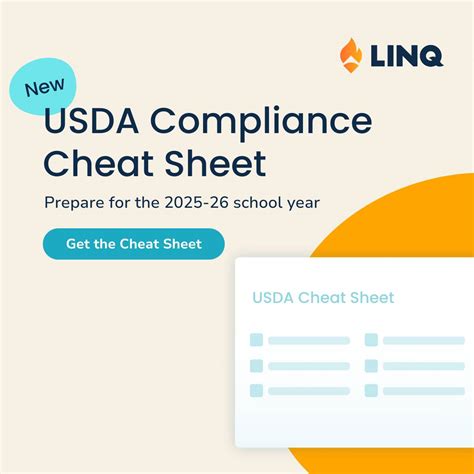Linq Are You In Compliance With New Usda Meal Pattern Standards For The 2025 26 School Year