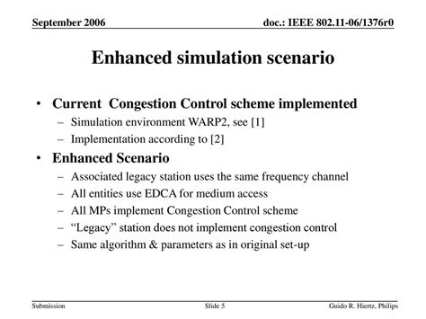 coexistence problem of s congestion control ppt download