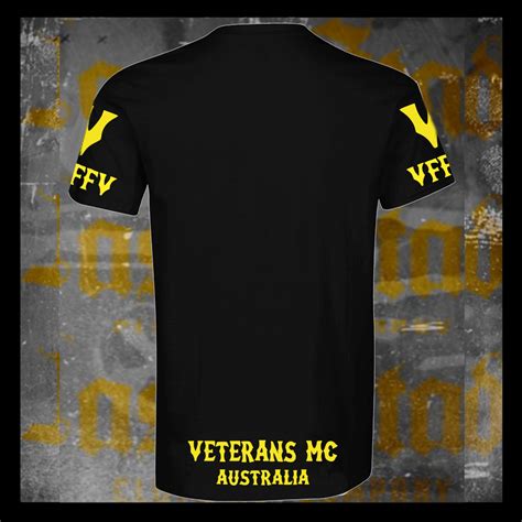 VMC Patched Only Shirt V Veterans Neckband Official Home Of Veterans MC Tas South