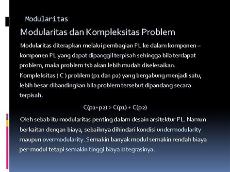 KONSEP DAN PRINSIP PERANCANGAN DESAIN Transformasi Model Analisis