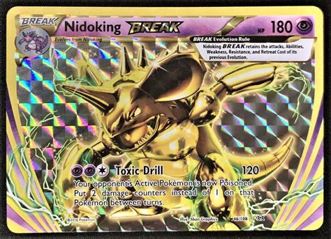 Nidoking And Nidoqueen Break Cards Nidoking Break 46 108 Ultra Rare