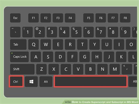 How To Create Superscript And Subscript In Ms Word 8 Steps