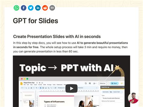 GPT For Slides The Best AI Tool Ever