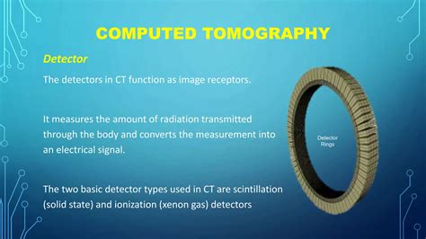 Quality Assurance Programme In Computed Tomography Pptx Medical