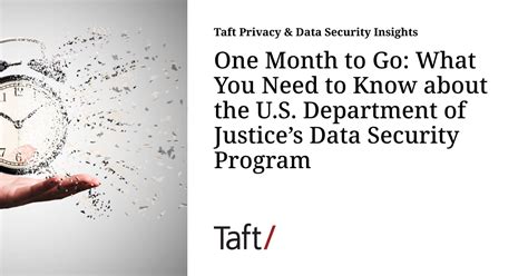 One Month To Go What You Need To Know About The Us Department Of
