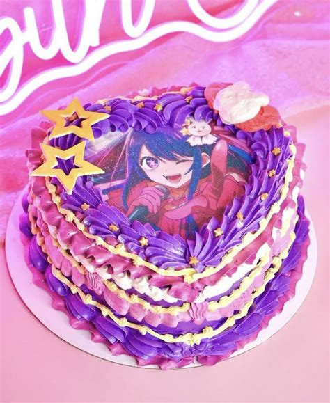 Oshi No Ko Cake Anime Cake Funny Birthday Cakes Just Cakes