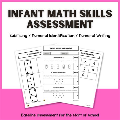 Mash Infants Infant Maths Skills Assessment