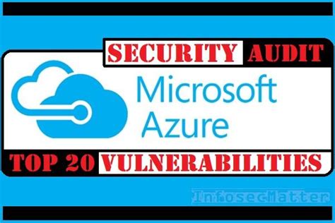 Top 20 Microsoft Azure Vulnerabilities And Misconfigurations Infosecmatter Henthiramoorthy