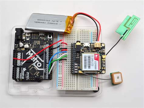 Wiring To Arduino Adafruit Fona 808 Cellular Gps Breakout